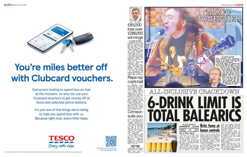 Tesco runs campaign to help with rising living costs » Newsworks