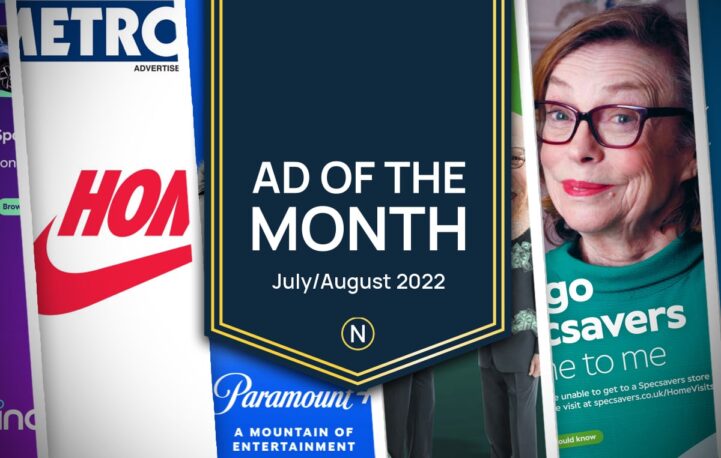 The shortlist for July and August's ad of the month » Newsworks
