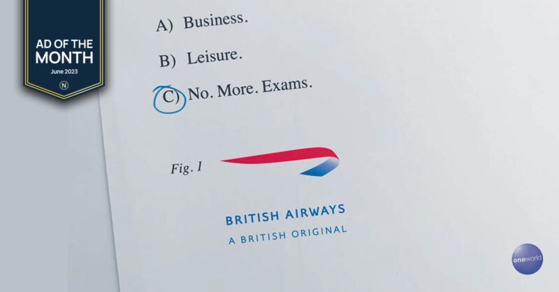 June's ad of the month shortlist » Newsworks