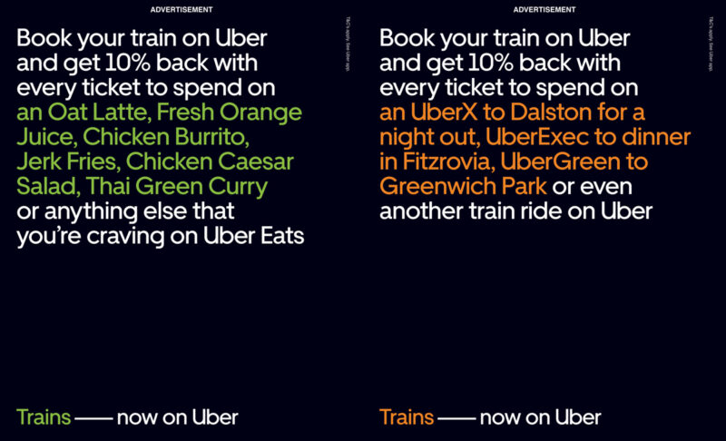 Uber interrupts morning commute with new ‘Trains, now on Uber’ wrap ...