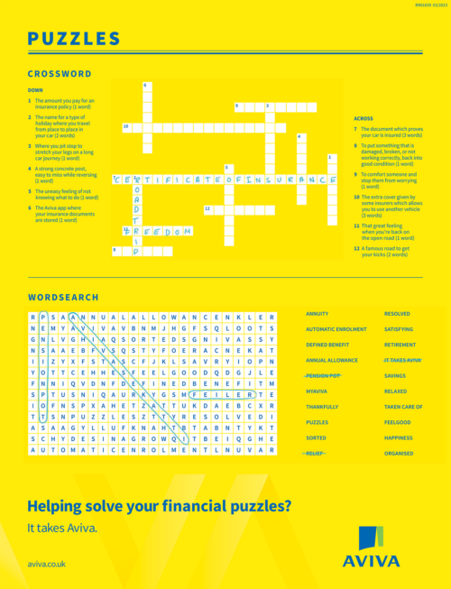 Aviva - Innovative contexts help solve financial puzzles » Newsworks