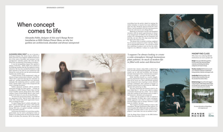 Expert craft and heritage design: Range Rover partners with The Times ...