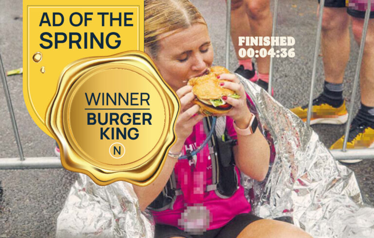 Burger King is voted 'ad of the spring' » Newsworks