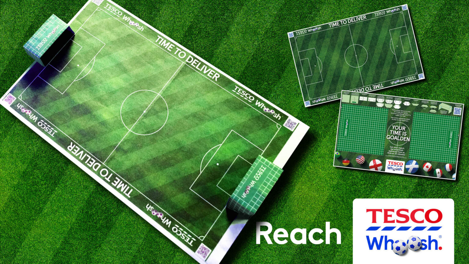 Reach and Tesco Whoosh join forces for football-tastic, folding paper ...