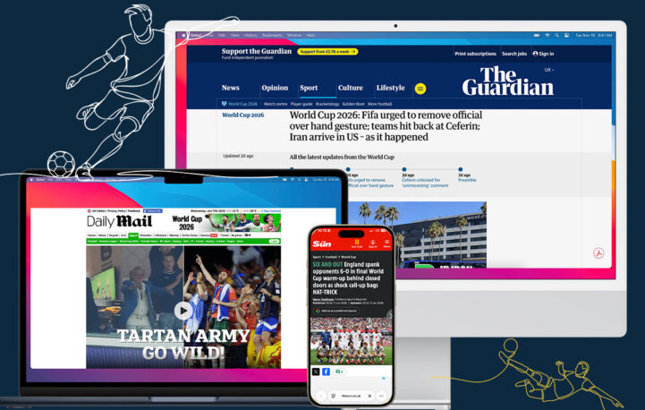 News brands ride World Cup wave as Scotland surge drives early ...